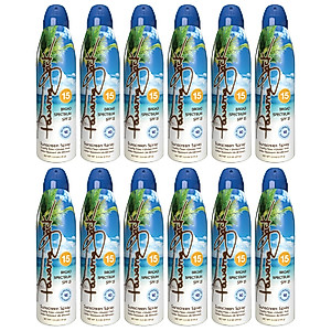 Panama Jack Continuous Spray Sunscreen, Spf 15, 5.5 Ounce