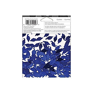 Creative Converting Graduation Caps Confetti, Blue