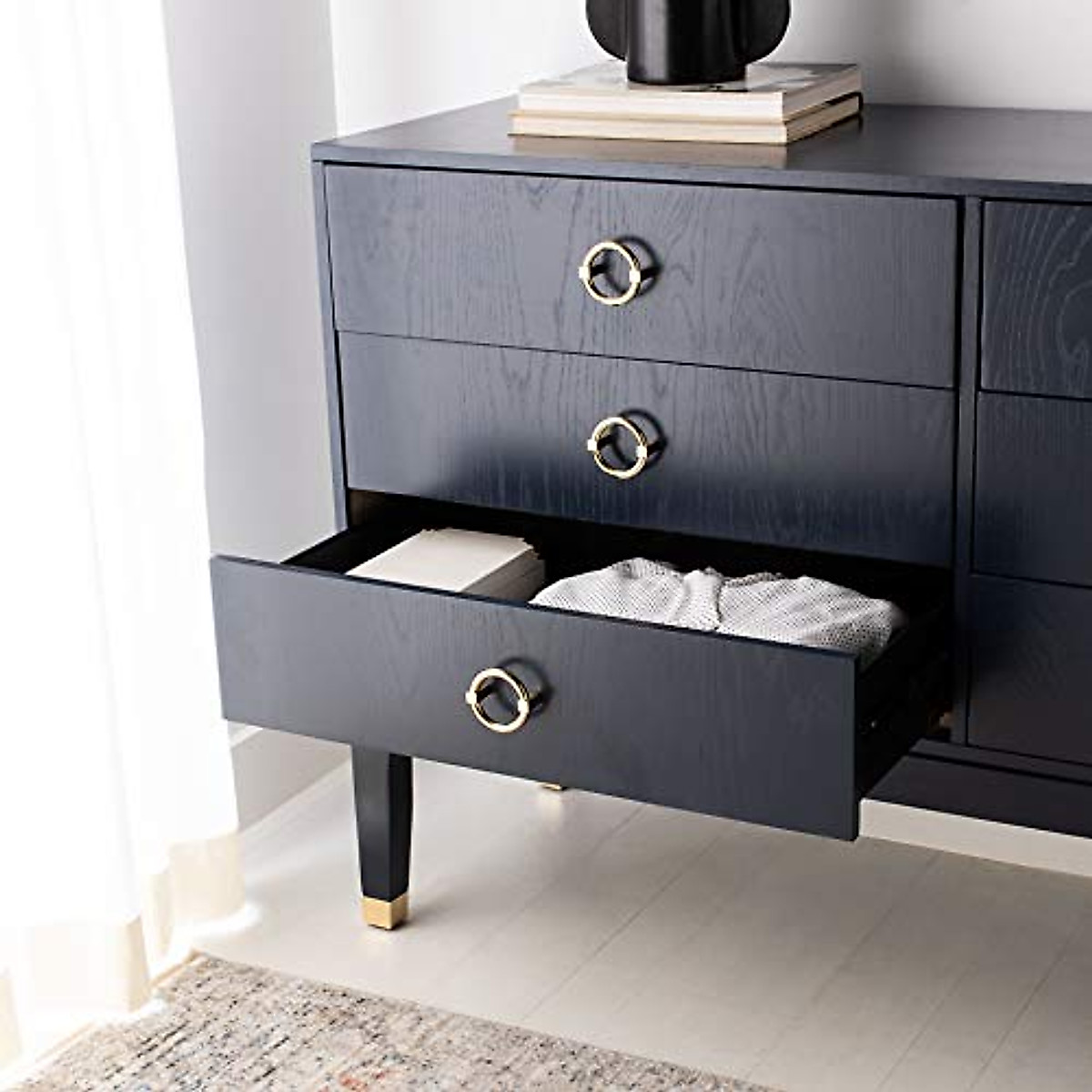 Safavieh Couture Home Lorna Navy 6-drawer Dresser