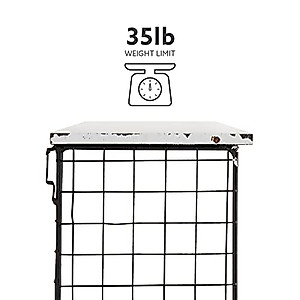 Linon 4-Cubby Wall Shelf, White - AHWE1238W1