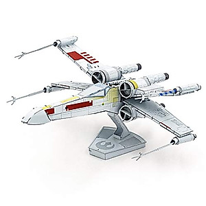 Fascinations Metal Earth Premium Series Star Wars X-Wing Starfighter in Color 3D Metal Model Kit