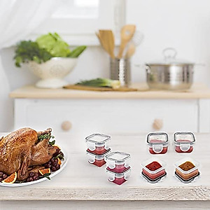 Amytalk Mini Salad Dressing Containers Reusable Plastic Sauce Containers Small Sauce Condiment Cups with Lid for Lunch Box Picnic Travel (Black)