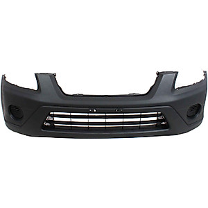 Evan Fischer Front Bumper Cover Compatible with 2005-2006 Honda CR-V Textured EX/LX Models Japan/UK Built