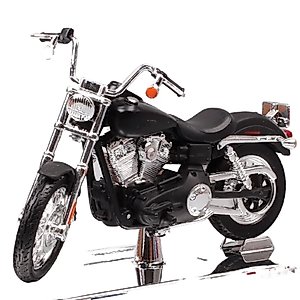 NJCORE 1/18 2006 FXDBI DYNA Street Bob Super Glide Diecast Scale Model Motorcycle Vehicle Car Moto Bike Miniature Toy Boy