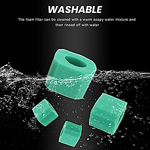 Haofy Filter Foam Effective Filtration Filter Pump Cartridge Sponge Replacement Reusable 4