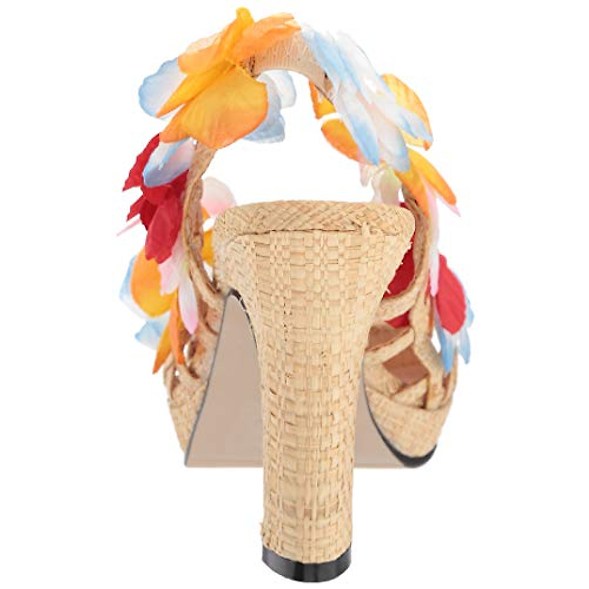 Ellie Shoes Women's 402-LUAU Wedge Sandal, Multi, 8 M US