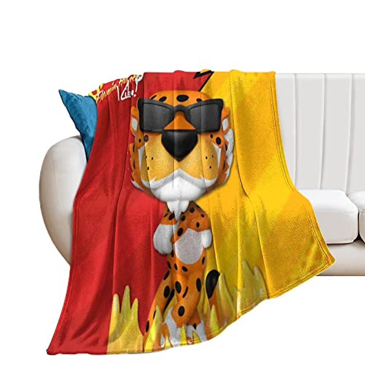 3D Cheeotos Throw Blanket, Fleece Blankets and Throws for All Seasons, Large Air Condition Blanket 30"x40"