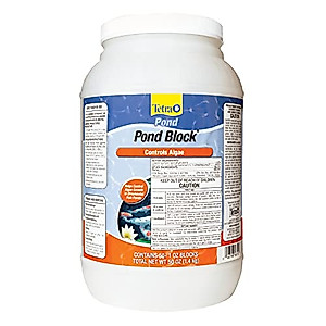 TetraPond Pond Block, 50 Count, Helps Control Algae Growth in Ornamental Fish Ponds