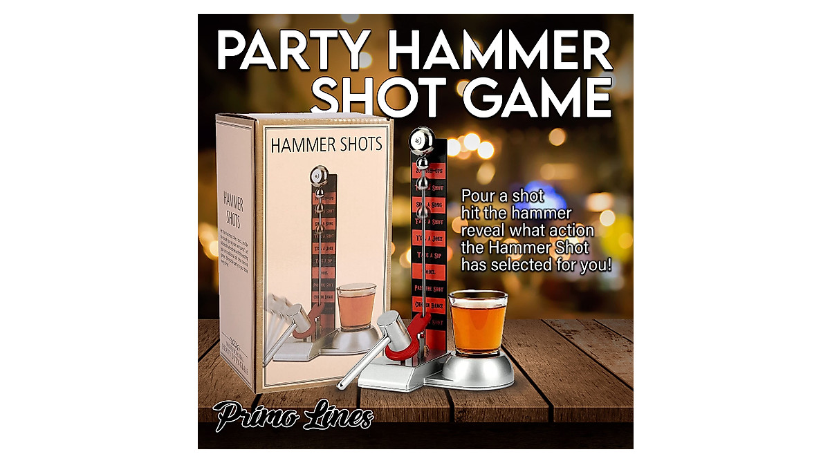 Hammer Shot Game for Adults - Ultimate Party Starter!
