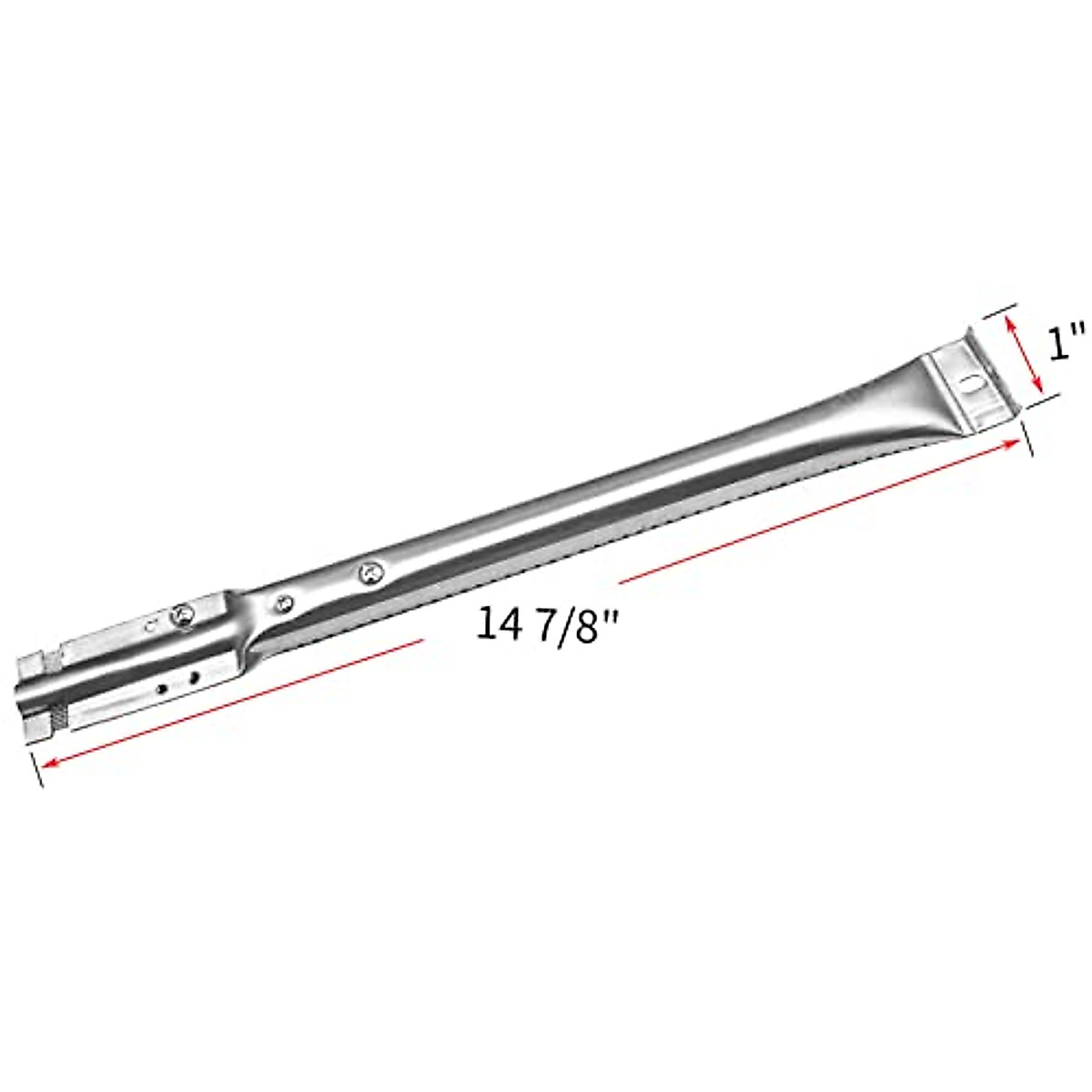 Dongftai SA401A (5-Pack) 16 3/16" Stainless Steel Burner for Brinkmann 810-1575-W 810-1750-S 810-1751-S 810-3551-0 810-3885-S 810-6345-0 810-7450-S 810-7490-F 810-8401-S 810-8403-F 810-8532-f