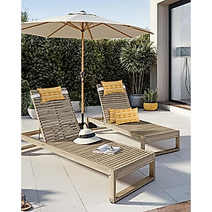 Recliner Head Pillow Ledge Loungers Chair Pillows with Insert Vintage Geometric American Tribal Pattern Yellow Texture Lumbar Pillow with Adjustable Strap Patio Garden Cushion for Bench Couch, 2 PCS