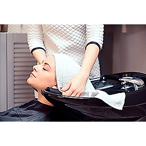 SOFT TEXTILES White Spa Towels for Facials - Salon Towels/Hand Towels Bulk/Facial Towels for Estheticians Soft/Toallas para Salon De Belleza / 16 x 27 Inches/Pack of 12