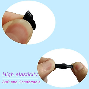 Luckvan Silicone Ear Tips for Google Pixel Buds A/Pixel Buds 2 Earbuds Tips Replacement for Google Buds Earbuds Tips Black