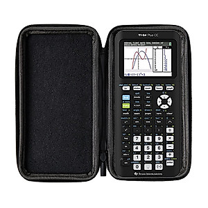 WYNGS Protective Case for Texas Instruments TI-84 Plus CE Graphing Calculator in red