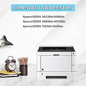 ASEKER Compatible TK-1152 TK1152 Toner Cartridge 1T02RV0US0 for Kyocera ECOSYS M2135dn M2635dn M2635dw M2735dw P2235dn P2235dw Multi-Functional Printers 3000 Pages TK 1152 (Black x 2)