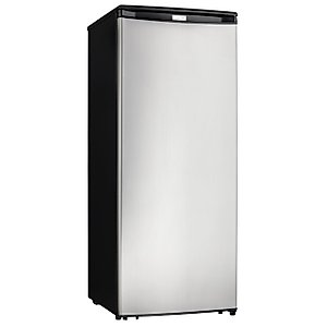 Danby DUFM085A4BSLDD Designer Storage Upright Stand Alone Reversible Deep Freezer Cooler, 8.5 cubic feet