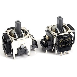 eXtremeRate® Pack of 2 3D Analog Sensor Fixing Parts Repalcement Switch for Xbox One PS4 Controller