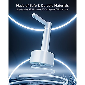 Water Dispenser for 5 Gallon Bottle - Intelligent Desktop Water Bottle Dispenser, Dual-Purpose Automatic Water Pump for Universal Bottle, Water Jug Dispenser Suitable for Home, Office, Outdoor