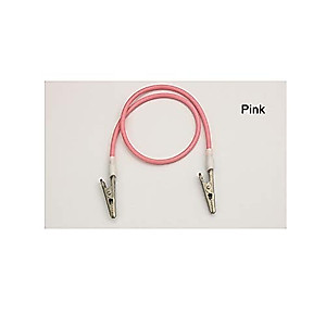 Angzhili 5 Pcs Dental Bib Clips,Silicone Napkin Clip Bib Holders with Colorful Silicone Lanyard and Stainless Steel Clip(Pink)