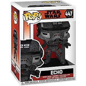 POP Star Wars: Bad Batch - Echo Funko Pop! Vinyl Figure (Bundled with Compatible Pop Box Protector Case) 3.75 inches