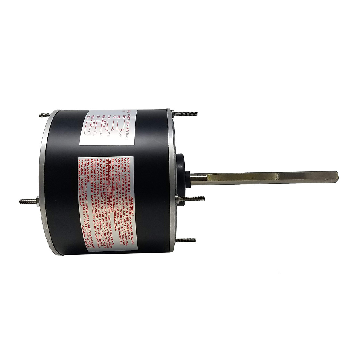 48 Frame Condenser Motor | Replaces: A.O. Smith FSE1026SV1