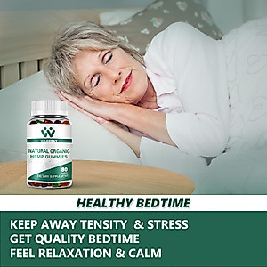 WACHRAY 3 Packs Hemp Gummies from Organic Extra Strengthen Edible Extract Hemp Oil Candy Lower Sugar Gummy