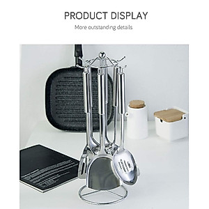 Classic 13 Pcs Stainless Steel Kitchen Utensils Spoon Skimmer Shovel Spatula Meat Fork Whisk Cooking Utensils Tableware