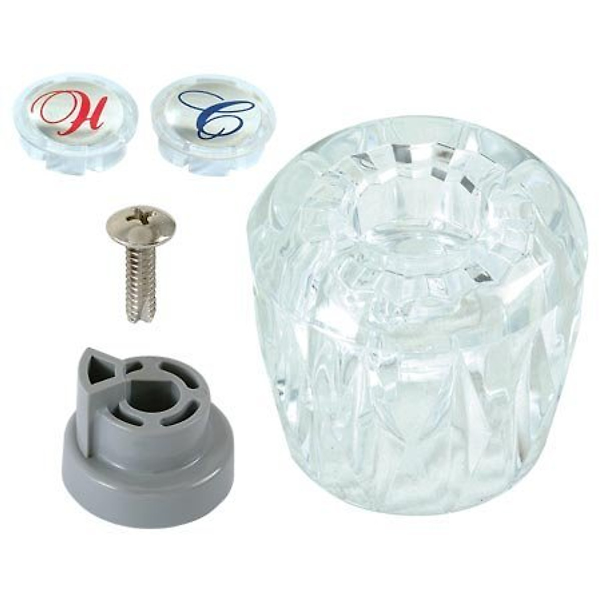 EZ-FLO 32844 Acrylic Handle Kitchen and Lavatory