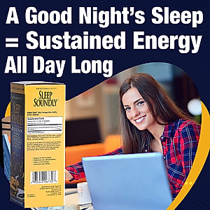 Sleep Soundly Melatonin, 2-Ounce Bottles (Pack of 3)