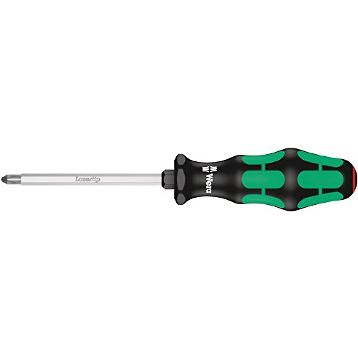 Wera 05007680001 Kraftform Plus 334 SK/6 Screwdriver Set and Rack, Lasertip, 6-Piece