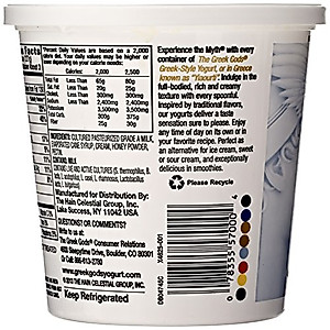 The Greek Gods Greek Yogurt, Honey, 24 oz