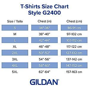Gildan Men's Ultra Cotton Long Sleeve T-Shirt, Style G2400, Multipack, Black (2-Pack), 2X-Large