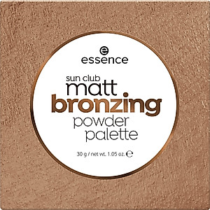 essence | Sun Club Matte Bronzing Powder Palette | Better Than Vacation Tan | Vegan & Cruelty Free | Made Without Parabens