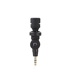 Saramonic SR-XM1 3.5mm TRS Omnidirectional Microphone for DSLR Cameras, Camcorders, the Saramonic CaMixer, SmartMixer, LavMic, SmartRig+, UWMIC9, UWMIC10 & UWMIC15