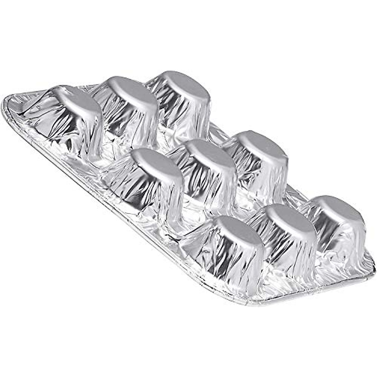9-Cavity Mini Cupcake and Muffin Pans | Disposable Aluminium Baking Pans | Use for Baking Mini Muffin, Cupcake, Cake | For Weddings, Parties, Birthdays, Gatherings (12 Pack)