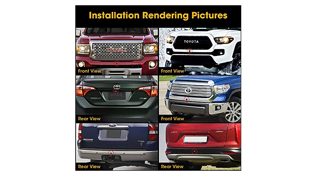 Buy NATIKA No Distortion HD Backup Camera