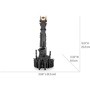 Metal Earth Fascinations Premium Series Lord of The Rings Barad Dur 3D Metal Model Kit