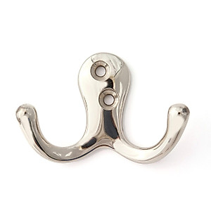 Alno A903-PN Robe Hooks Robe Hooks Transitional, Polished Nickel, 2-3/4"