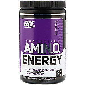 Optimum Nutrition, (2 Pack) Essential Amin.O. Energy, Concord Grape, 9.5 oz (270 g)