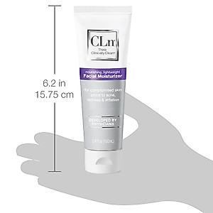 CLn® Facial Moisturizer - Soothes & Calms Skin, Helps Reduce Appearance of Redness, Locks in Moisture without Clogging Pores, Dermatologist & Clinically Tested, 3.4 oz.