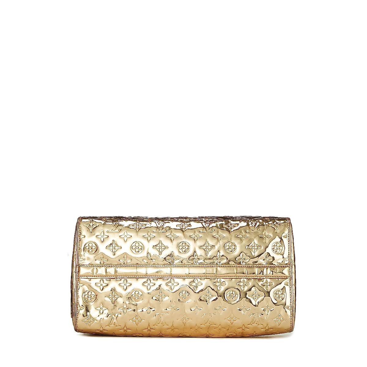 Louis Vuitton, Pre-Loved Gold Monogram Miroir Speedy 35, Gold