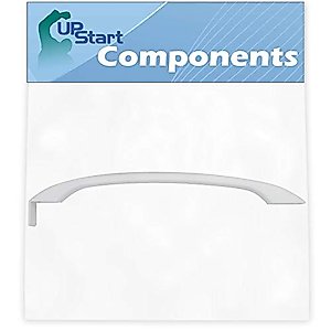 218428101 Refrigerator Door Handle Replacement for Kelvinator KATR1816MW1 Refrigerator - Compatible with 218428101 White Door Handle - UpStart Components Brand