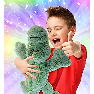 DolliBu Plush Alligator Stuffed Toys - Soft Huggable Alligator Plush Kit, Adorable Creature Plush Toys, Super Soft Plush Doll Wildlife Toys for Kids and Adults - 3 Pack