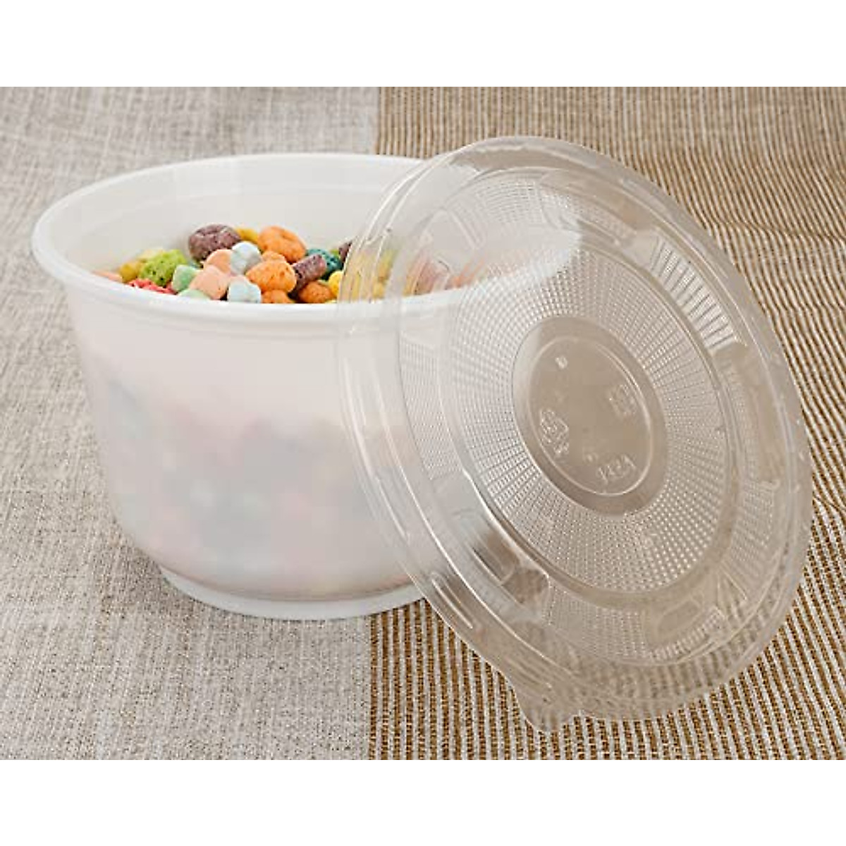 Golden Apple Meal prep containers 30oz-15sets [999ml] - Reusable Plastic Containers with Lids -BPA Free- Disposable Meal Prep Bowls - Microwavable, Freezer and Dishwasher Safe - Lunch Containers…