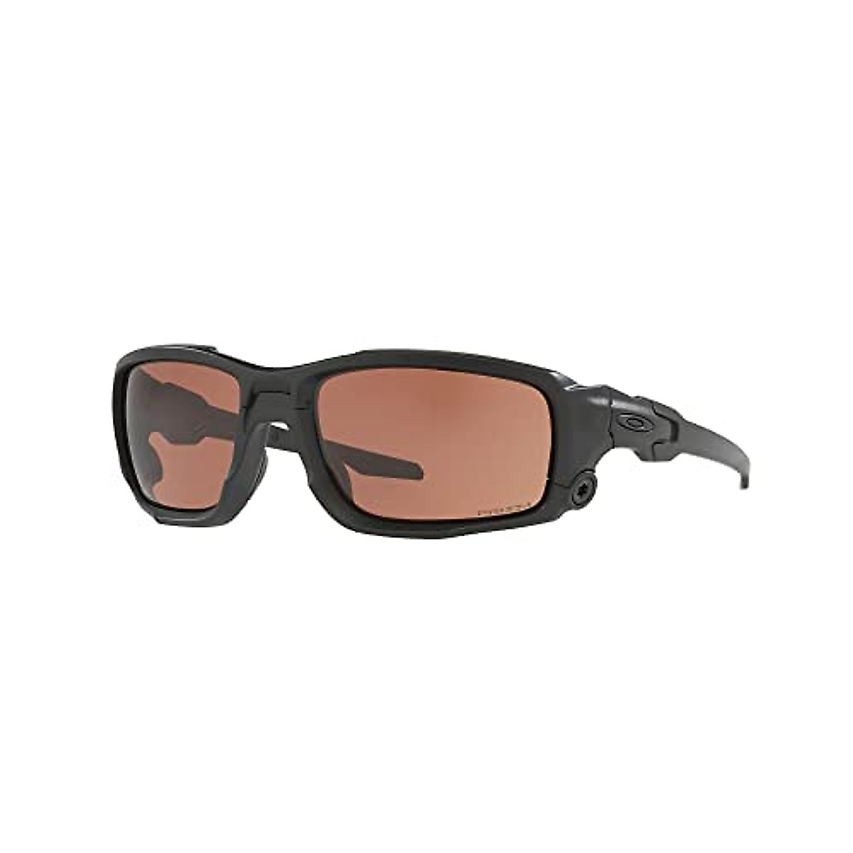 Oakley SI Men's OO9329 Ballistic Shocktube Rectangular Sunglasses, Matte Black/TR22, 61 mm