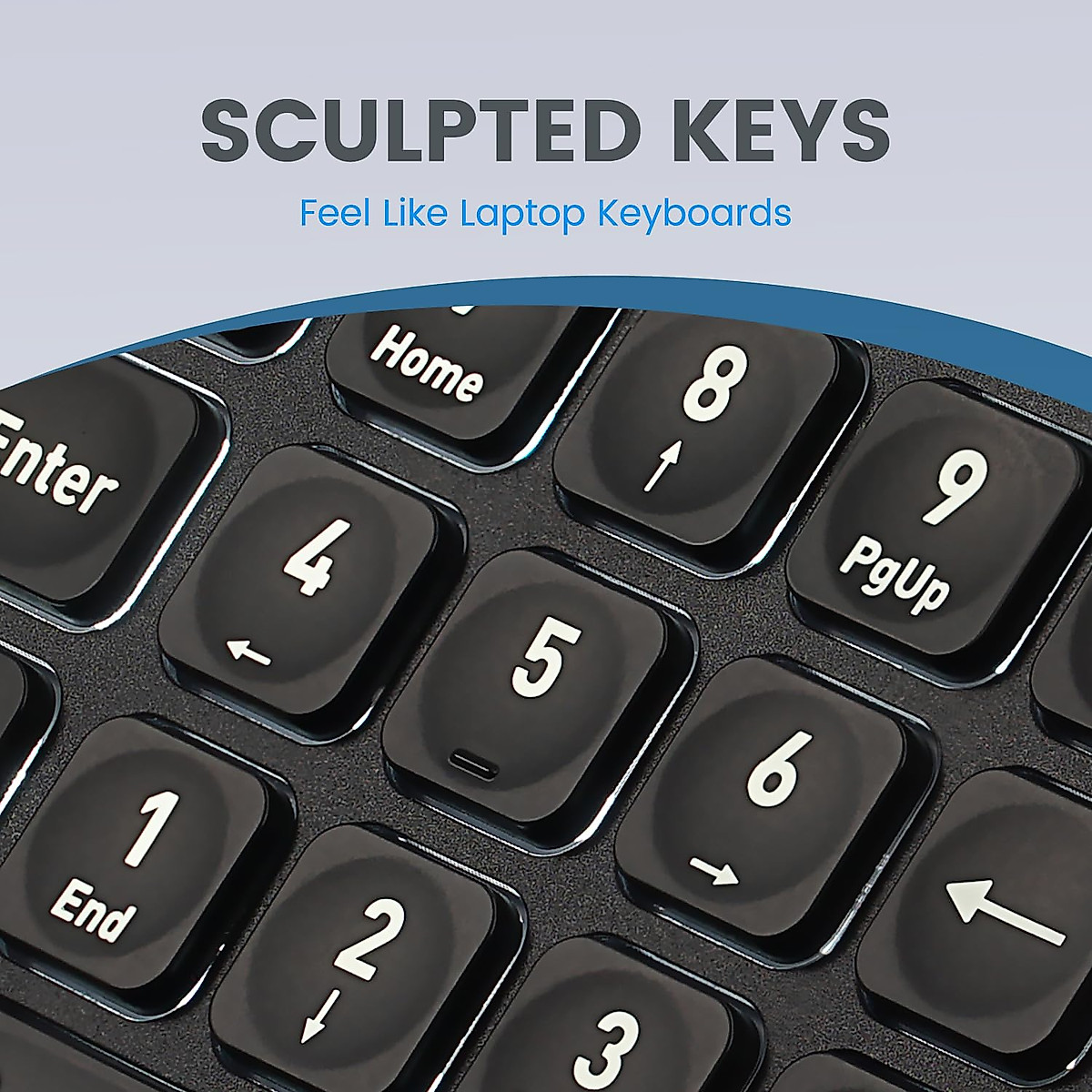 Perixx PERIBOARD-333B Wired Backlit USB Keyboard- X Type Scissor Keys - Compact 14.25x4.57 Inches - Big Print Letters - White Backlit - US English,11618