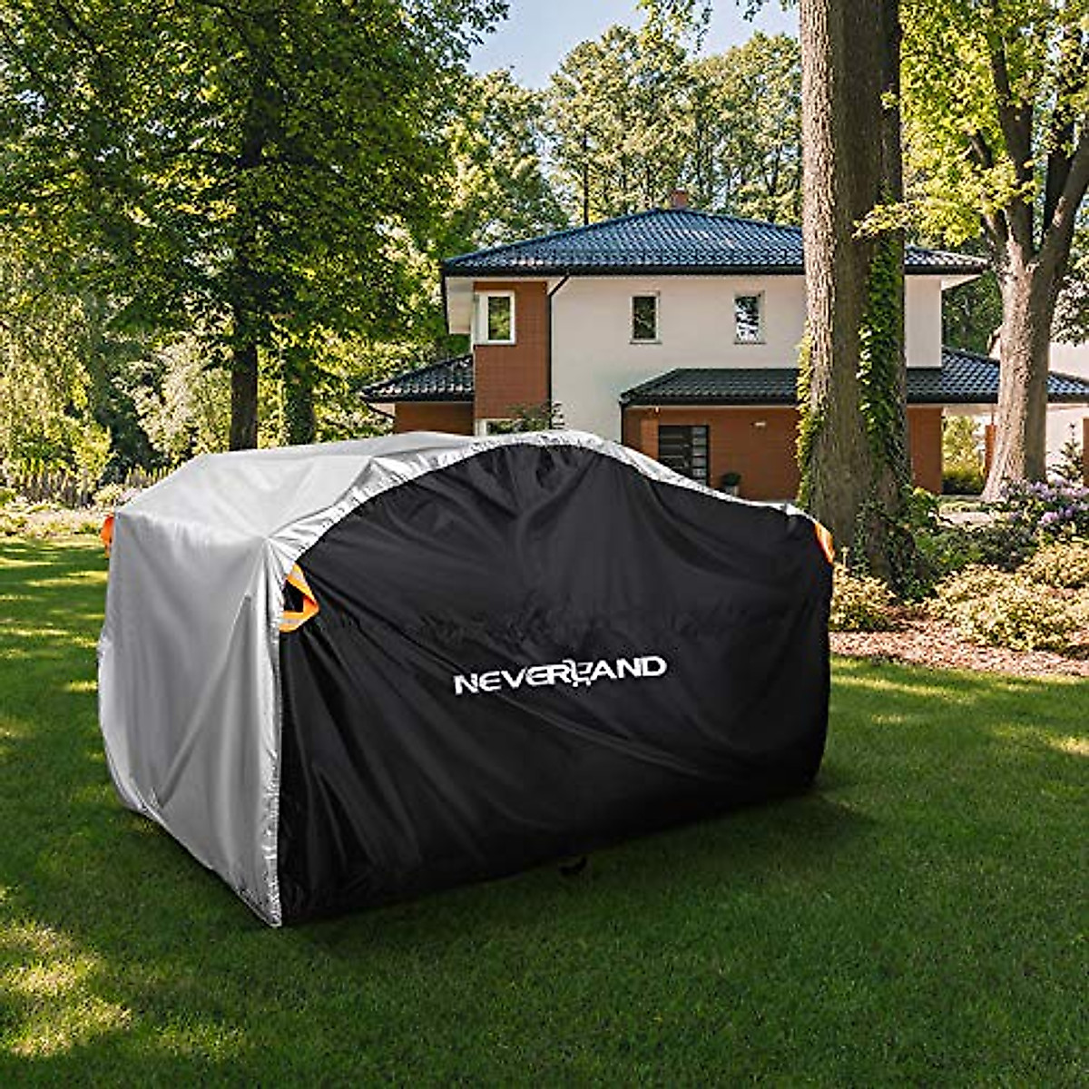 NEVERLAND ATV Cover Waterproof Heavy Duty XXXL Universal Quad Cover Outdoor Storage Cover 4 Wheeler Rain Cover All Weather for Polaris Sportsman Yamaha Honda Kawasaki Quad Bike