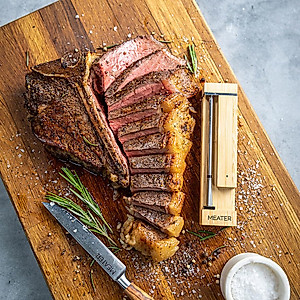 MEATER Pro / 2 Plus: Wireless Bluetooth Smart Meat Thermometer | 1000°F Open Flame Grilling | Extra Long Range | Multi Sensors | Certified Accuracy | BBQ, Oven, Grill, Smoker, Air Fryer, Deep Fryer