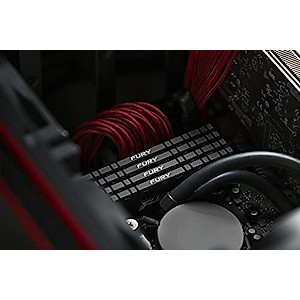 Kingston FURY Renegade 128GB (4x32GB) 3200MT/s DDR4 CL16 Desktop Memory Kit of 4 | Intel XMP | AMD Ryzen | Low Latency | KF432C16RBK4/128