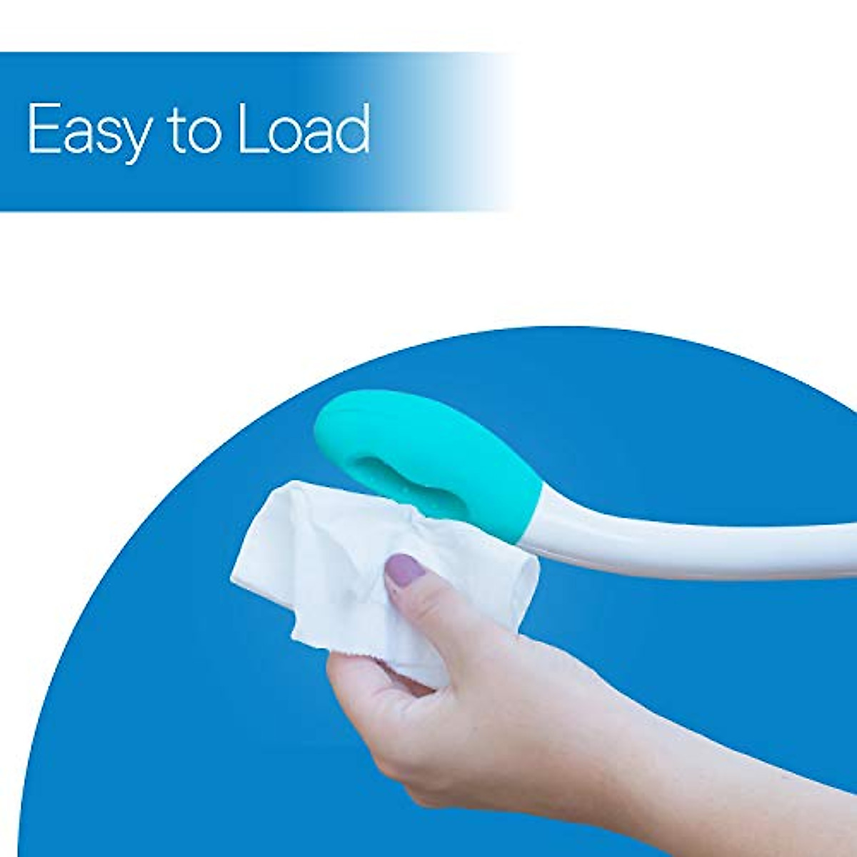 RMS Long Reach Comfort Wipe - Self Assist Toilet Aid, Ideal Daily Living Bathroom Aid for Limited Mobility